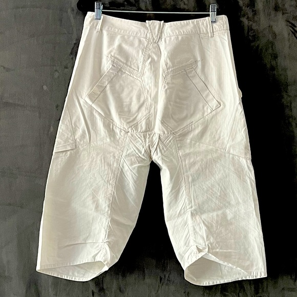 Y's by Yohji Yamamoto | Shorts | Y3 Designer White Cotton Shorts ...